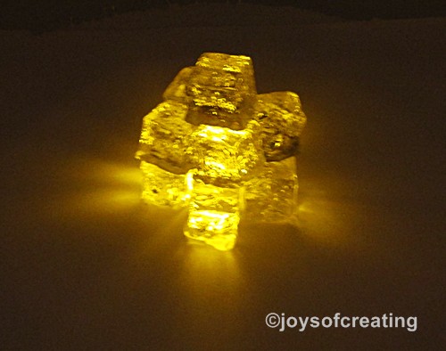 Cool looking craft – DIY Fake Ice | Joys Of Creating