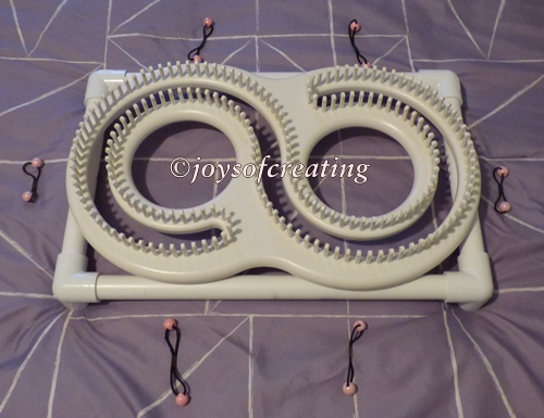 PVC Pipe Knitting Loom Stands – with lengths for various looms | Joys ...